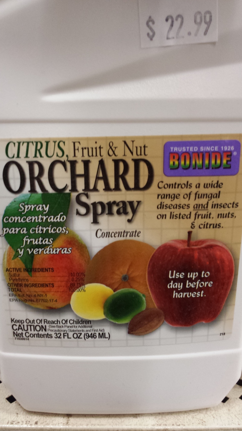 Bonide Orchard Spray - General Fruit Growing - Growing Fruit