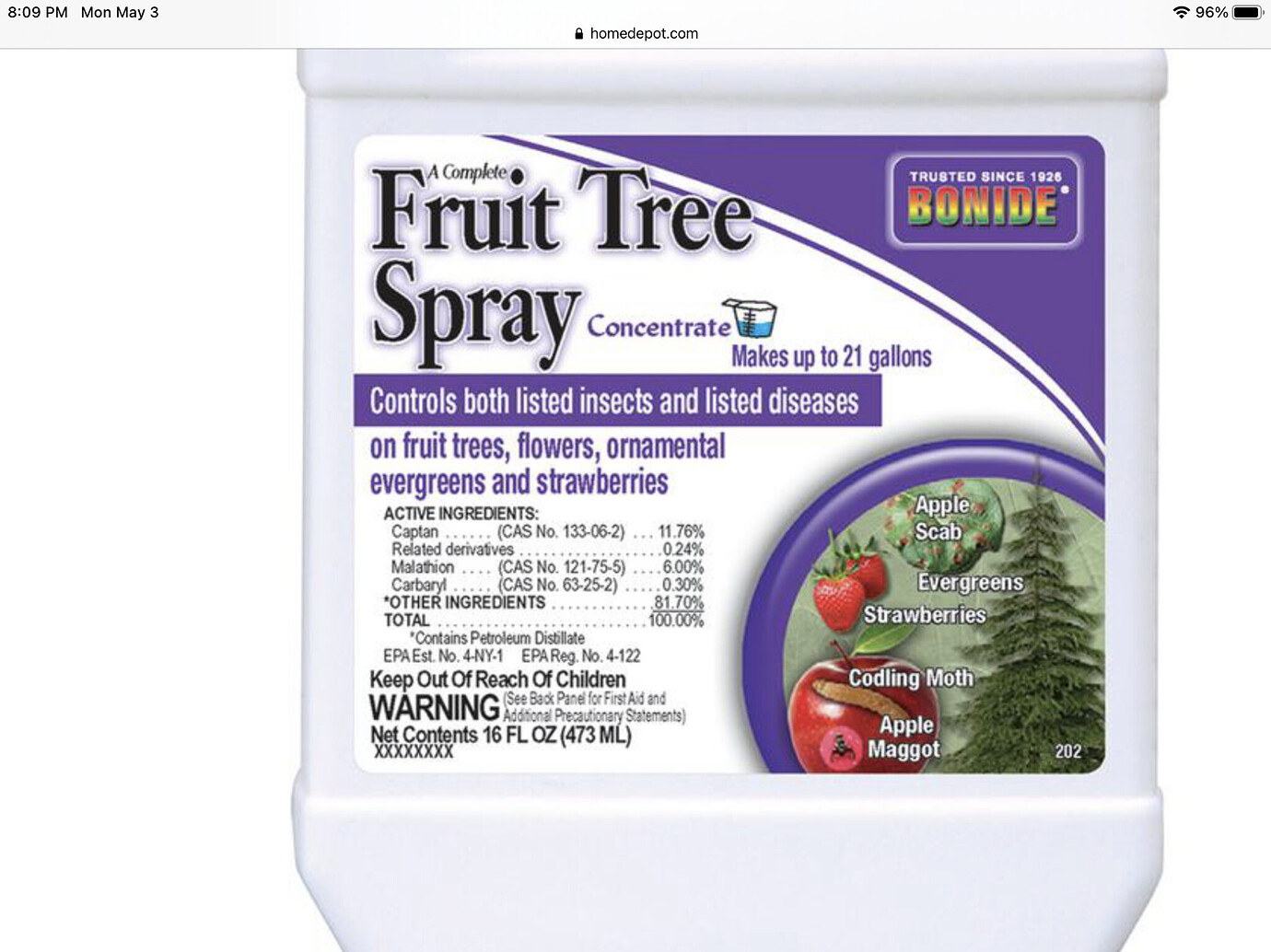 Where to get insecticides for orchard - General Fruit Growing - Growing ...