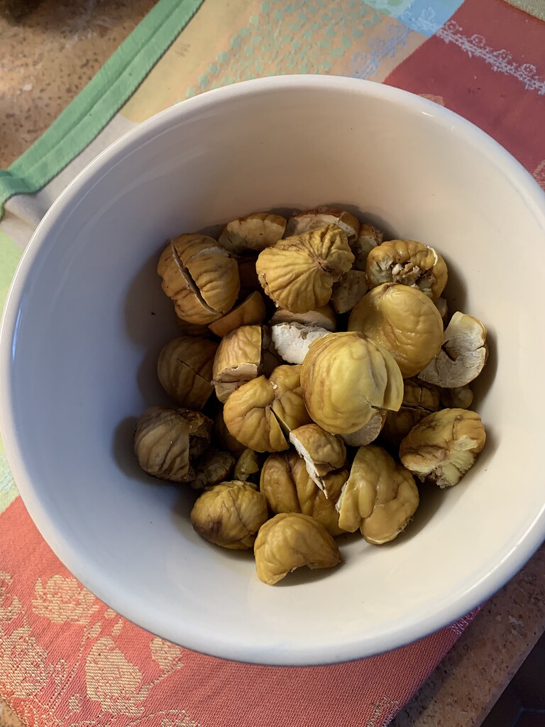 Tis the season, Roasting Chestnuts - Fruit in the Kitchen - Growing Fruit