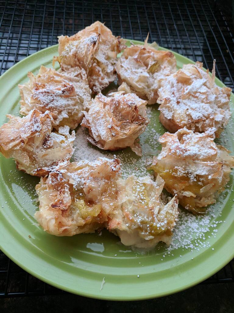 Fig filo twirls - Fruit in the Kitchen - Growing Fruit