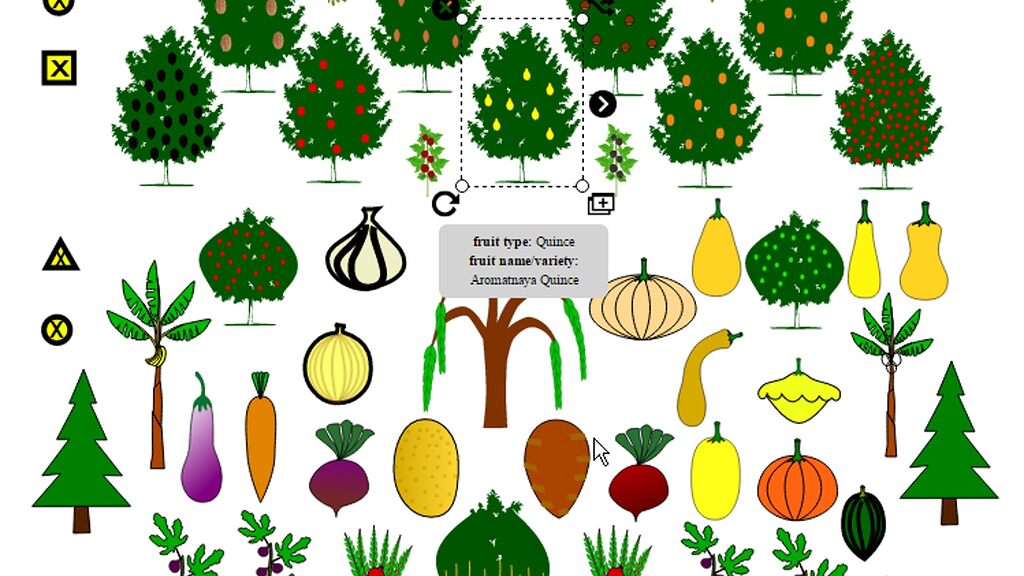 Fruit Tree Mapper / Veggie Mapper app I made - General Fruit Growing ...
