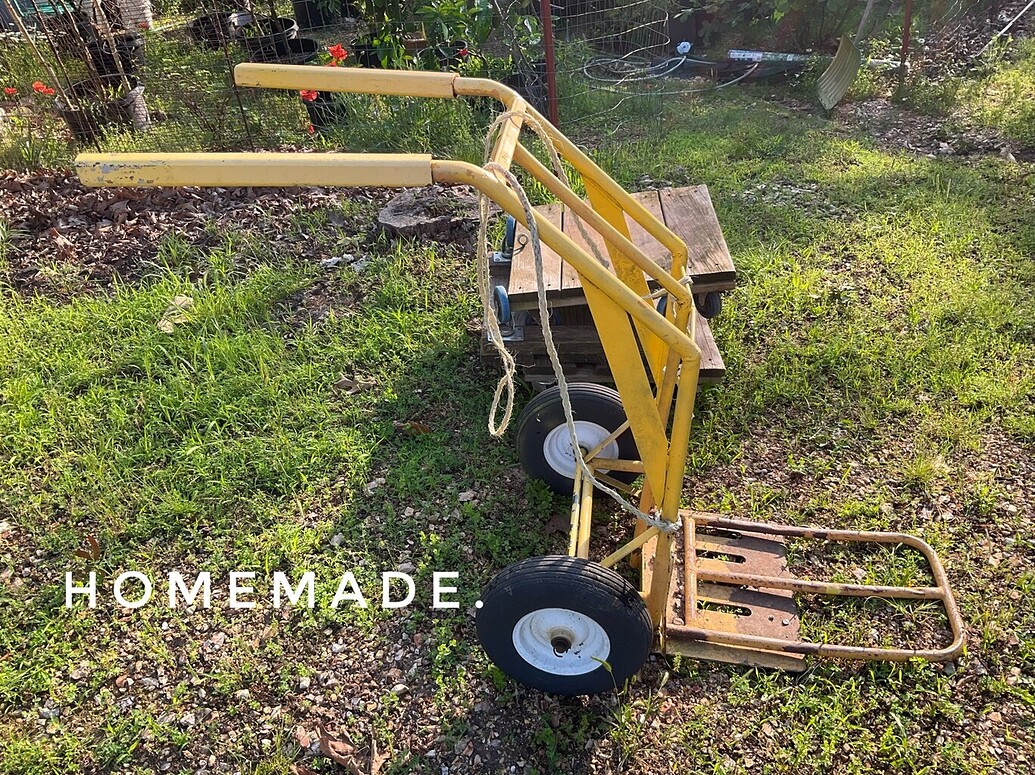 Bought a rusted h/d dolly… - General Fruit Growing - Growing Fruit