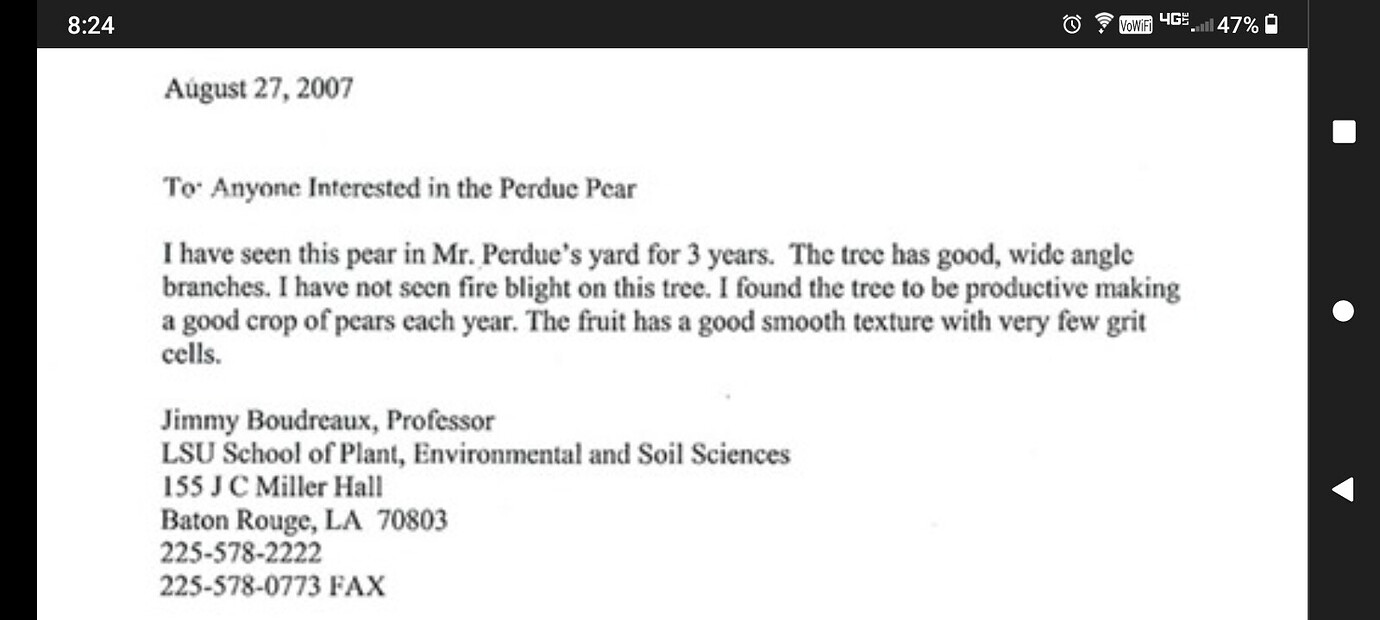 Perdue Pear - General Fruit Growing - Growing Fruit