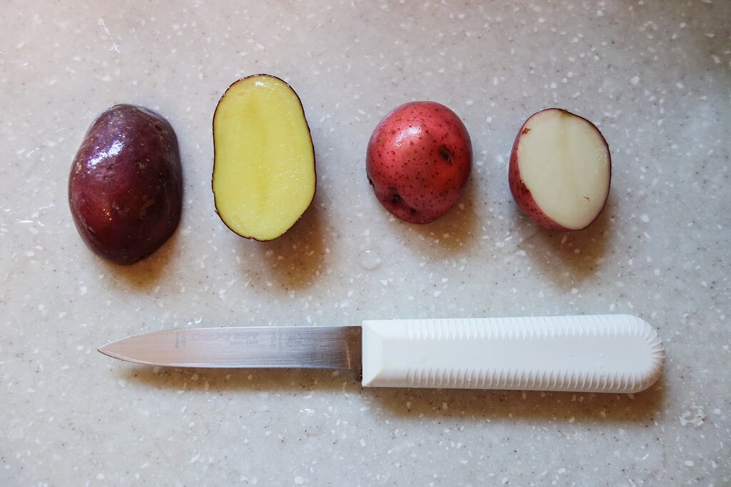 Do you think these dark red potatoes are OK? - General Gardening ...