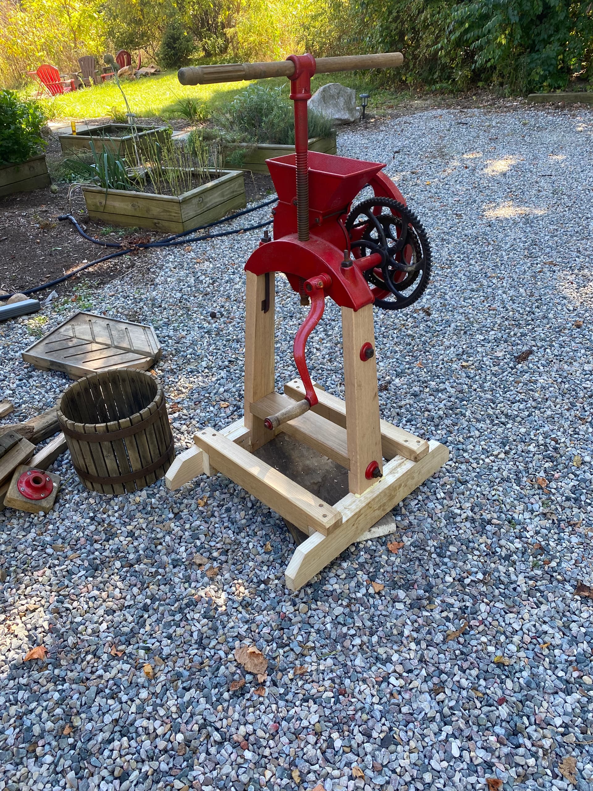 Cider Press Restoration - Cider - Growing Fruit