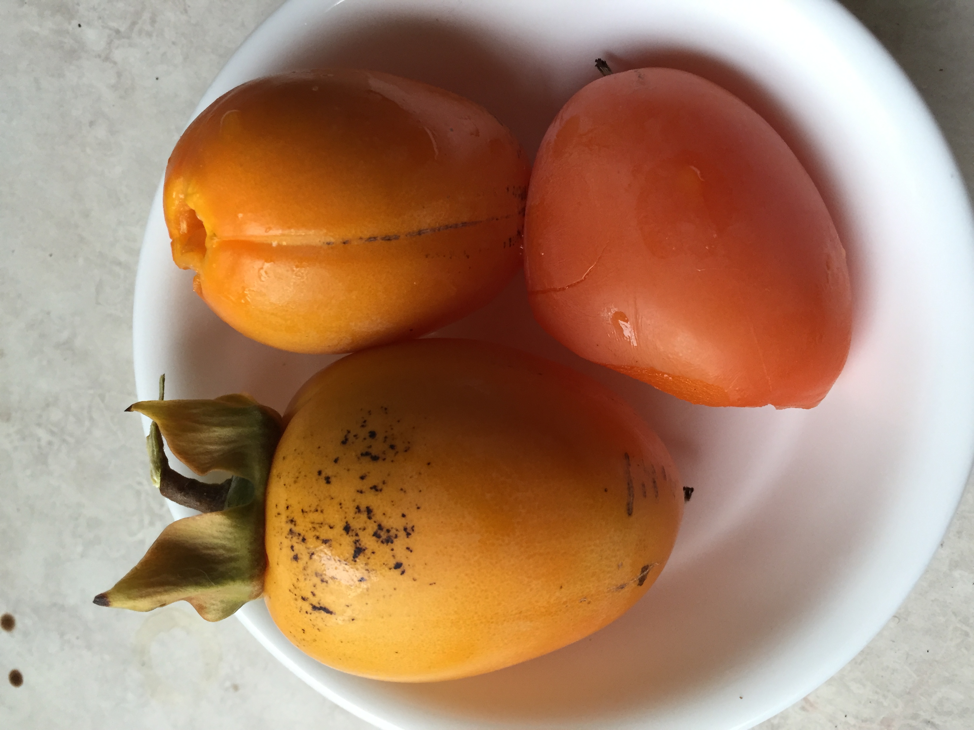 Persimmons that will ripen in the Pacific Northwest (Seattle area ...