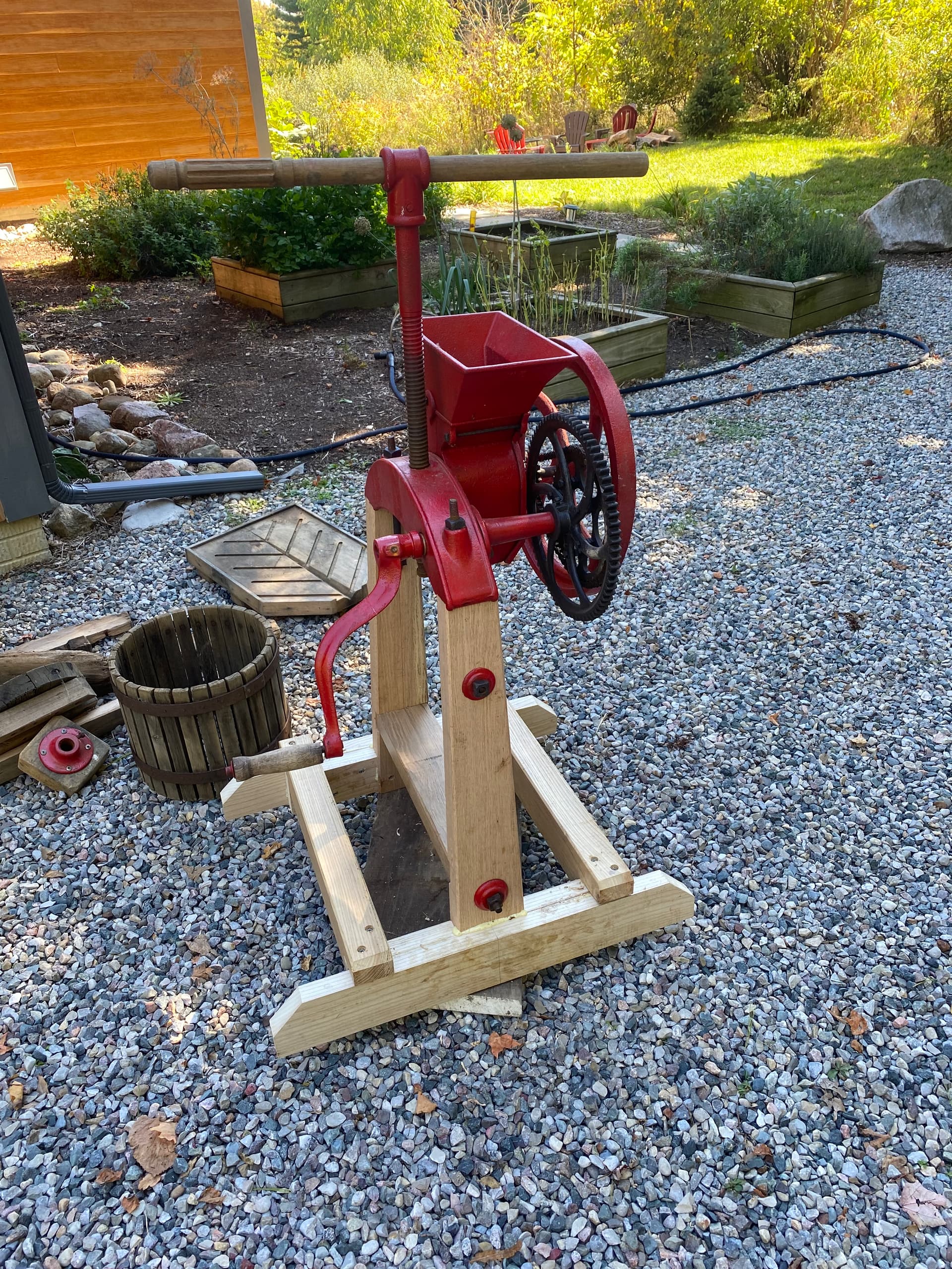 Cider Press Restoration - Cider - Growing Fruit