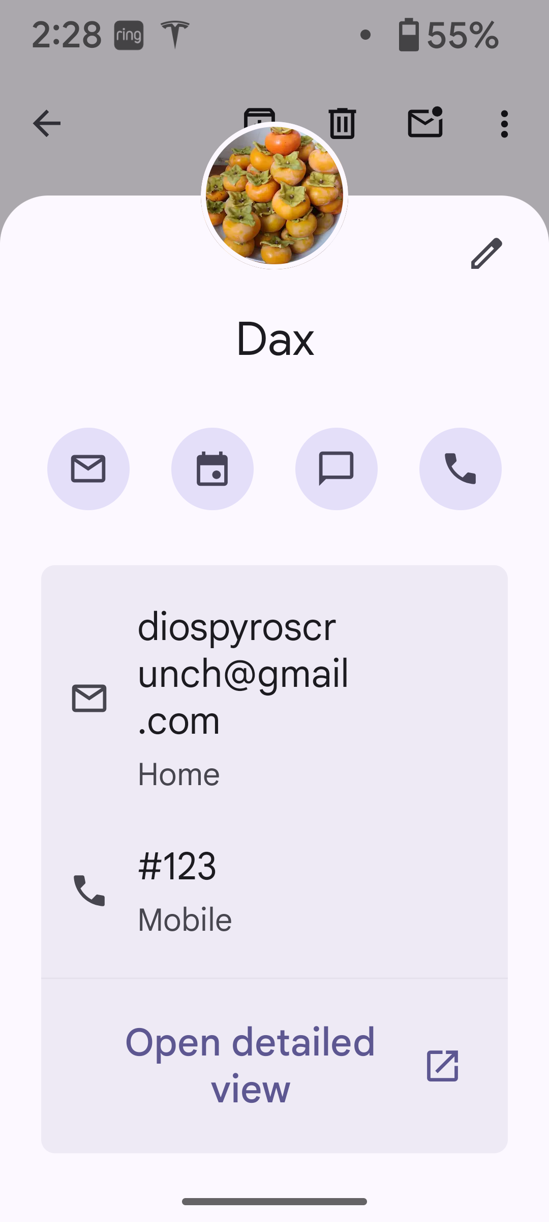 Dax is going to sell his farm including the persimmon orchard and ...