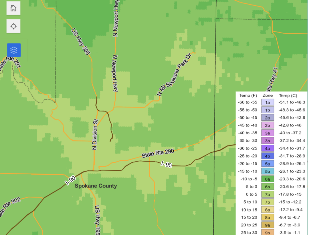 USDA Updates Map - General Gardening - Growing Fruit