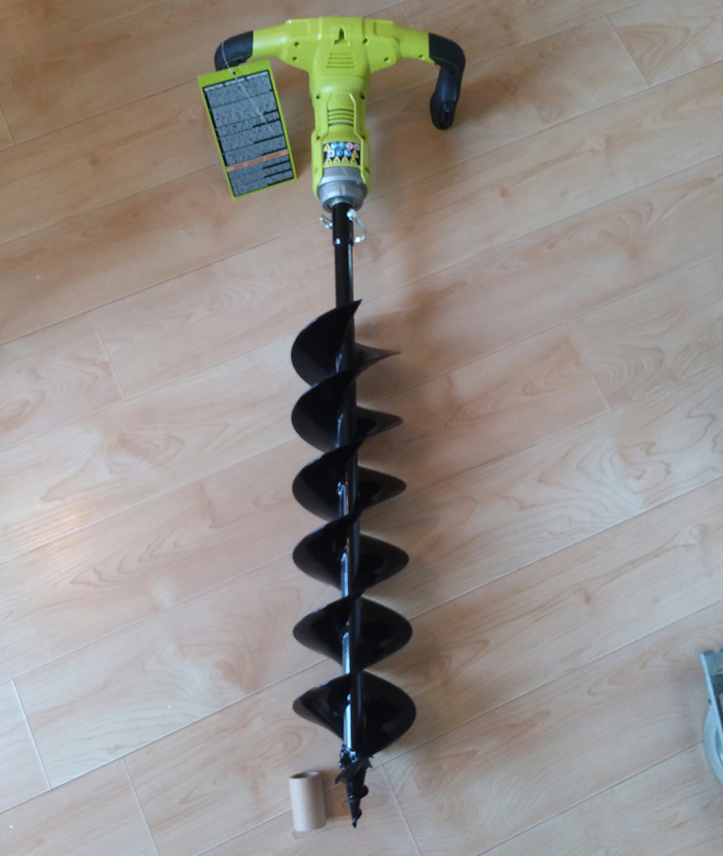 My new toy (Earth Auger) - General Gardening - Growing Fruit