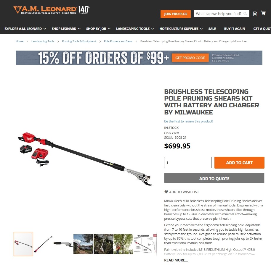 Power pole pruner - General Fruit Growing - Growing Fruit