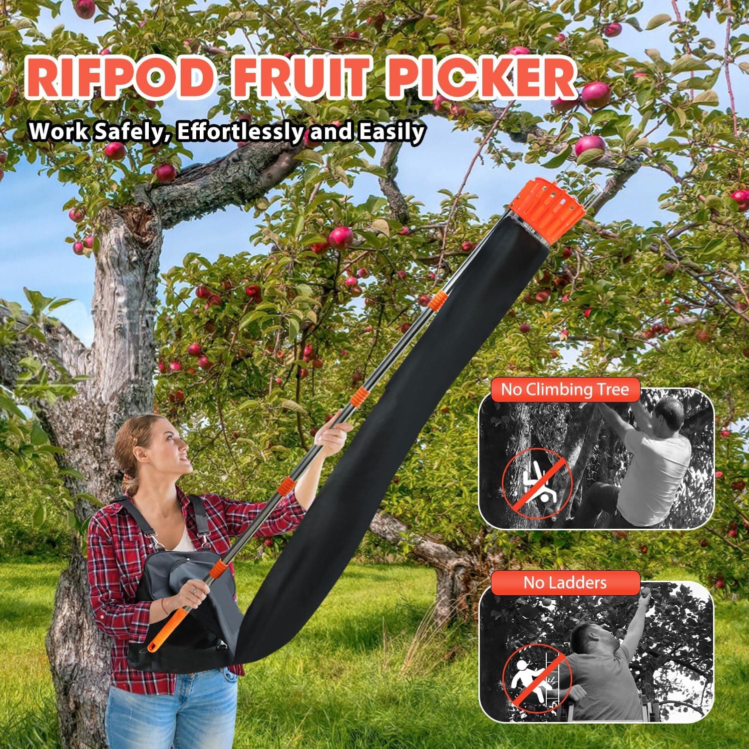 Harvesting supplies: pickers, bags, aprons, and baskets - General Fruit ...